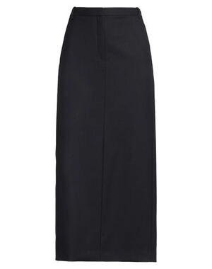 Theory Midi Skirt Midnight Size Wool, Polyester, Viscose, Elastane - Blue