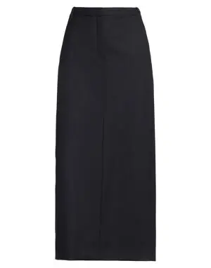 Theory Midnight Wool Blend Pencil Skirt