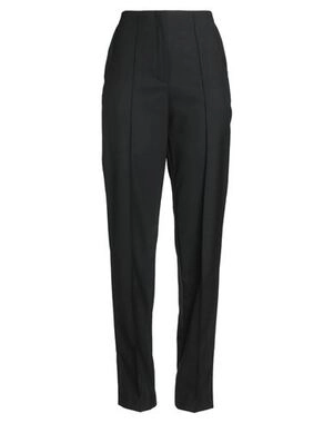 SEMICOUTURE Pants Ivory Size Polyester, Virgin Wool, Elastane - Black