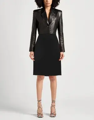 N°21 Crepe Flared Midi Skirt