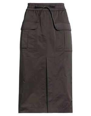 P.a.r.o.s.h Midi Skirt - Brown