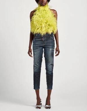 Dsquared2 Cotton Elastane Tapered Jeans