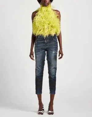 Dsquared2 Cotton Elastane Tapered Jeans