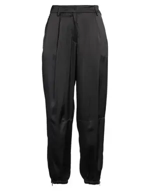 Herno High Waisted Tapered Satin Pants