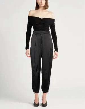 Herno High Waisted Tapered Satin Pants
