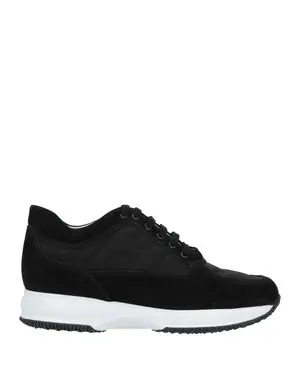 Hogan Leather And Textile Fiber Low-top Sneakers