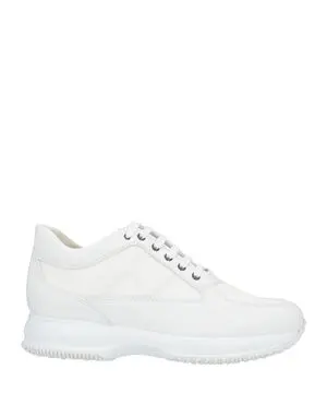 Hogan Leather And Textile Fiber Low-top Sneakers