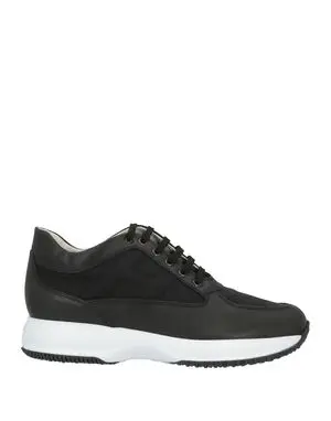Hogan Leather And Technical Fabric Low-top Sneakers