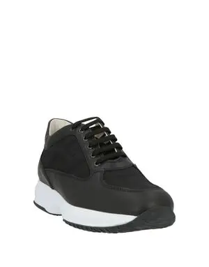 Hogan Leather And Technical Fabric Low-top Sneakers