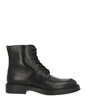 TOD'S Leather Ankle Boots With Kitten Heel
