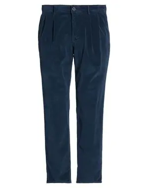 Incotex Corduroy Cotton Elastane Trousers - Navy