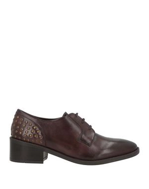 CAFÈNOIR Lace-up Shoes Size Leather - Brown