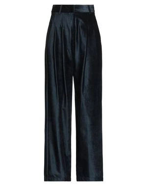 FORTE_FORTE Velvet High-waisted Straight-leg Pants