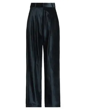 FORTE_FORTE Velvet High-waisted Straight-leg Pants