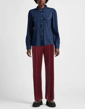 Patrizia Pepe Velvet Wide-leg Pants