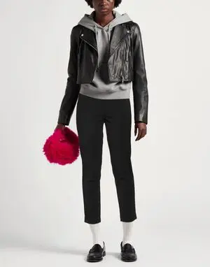 Patrizia Pepe Garnet Polyester Stretch Tapered Pants