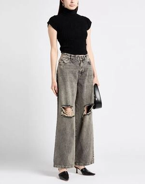 8PM Cotton Wide-leg Jeans