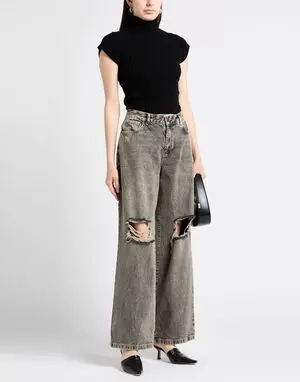 8PM Cotton Wide-leg Jeans