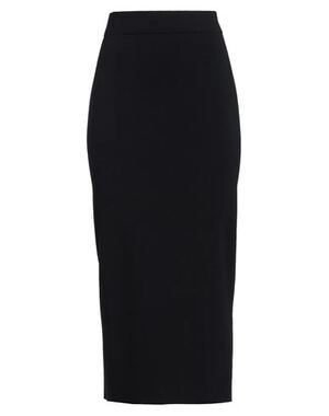 Fabiana Filippi Midi Skirt Size Virgin Wool, Polyester - Black