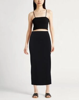 Fabiana Filippi Virgin Wool Blend Midi Skirt - Black