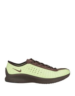 Nike Lime Leather And Textile Fiber Low-top Sneakers - Green