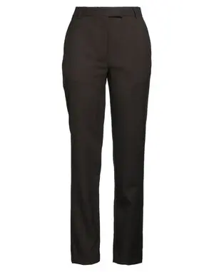 Officine Générale Dark Virgin Wool Straight-leg Pants