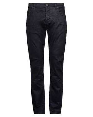 MESSAGERIE Flag Pants Size Cotton, Viscose, Elastane - Blue
