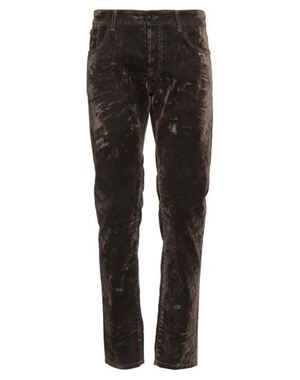 MESSAGERIE Flag Pants Size Cotton, Viscose, Elastane - Green