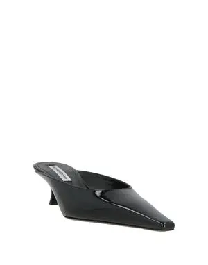 Victoria Beckham Pointed Toe Mules - Black