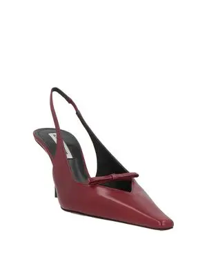 Victoria Beckham Kidskin Slingback Pumps - Red