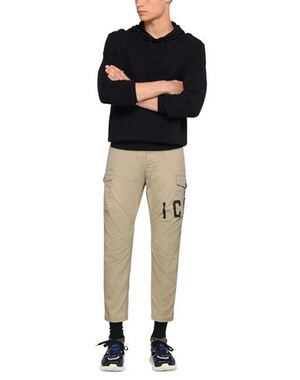Dsquared2 Pants Sand Size Cotton, Elastane