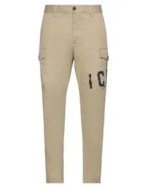 Dsquared2 Pants Sand Size Cotton, Elastane