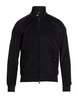 BARACUTA Jacket Size Cotton - Black