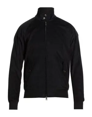 BARACUTA Jacket Size Cotton - Black