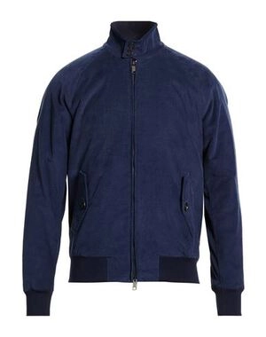 BARACUTA Jacket Size Cotton - Navy