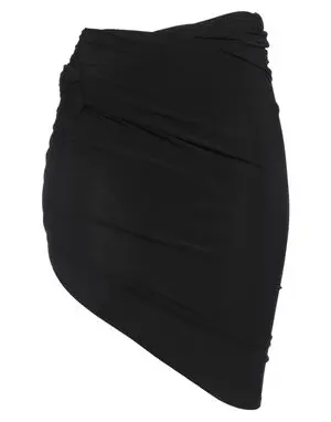 Jacquemus Asymmetric Gathered Midi Skirt
