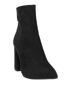 NILA & NILA Synthetic Pointed Toe Block Heel Ankle Boots
