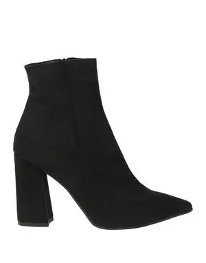 NILA & NILA Synthetic Pointed Toe Block Heel Ankle Boots