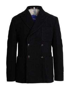 JACOB COHЁN Coat Size Cotton, Wool, Polyamide - Black