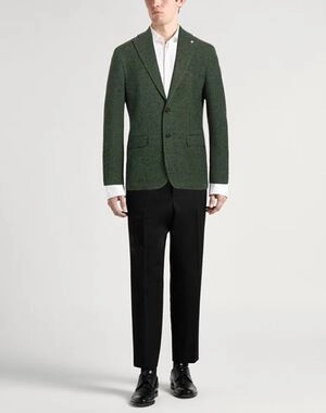 MANUEL RITZ Blazer Size Cotton, Acrylic, Polyester, Virgin Wool