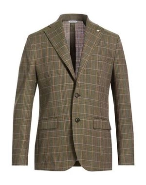 MANUEL RITZ Blazer Khaki Size Wool - Beige