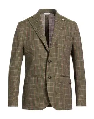MANUEL RITZ Blazer Khaki Size Wool