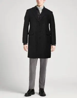 TOMBOLINI Single-breasted Coat In Polyamide, Polyester, And Wool