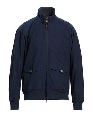 BARACUTA Jacket Size Cotton, Polyester - Navy