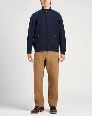 BARACUTA Jacket Size Cotton, Polyester - Navy