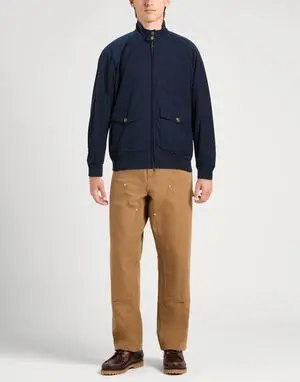 BARACUTA Jacket Size Cotton, Polyester - Navy