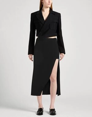 Liviana Conti Flared Midi Skirt In Crepe