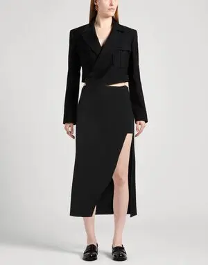 Liviana Conti Flared Midi Skirt In Crepe