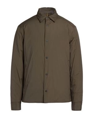 Paul & Shark Puffer Military Size Nylon, Elastane - Green