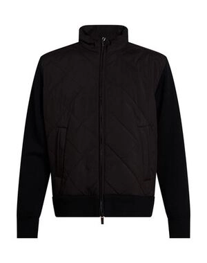 Paul & Shark Quilted Virgin Wool And Polyester Jacket - Black